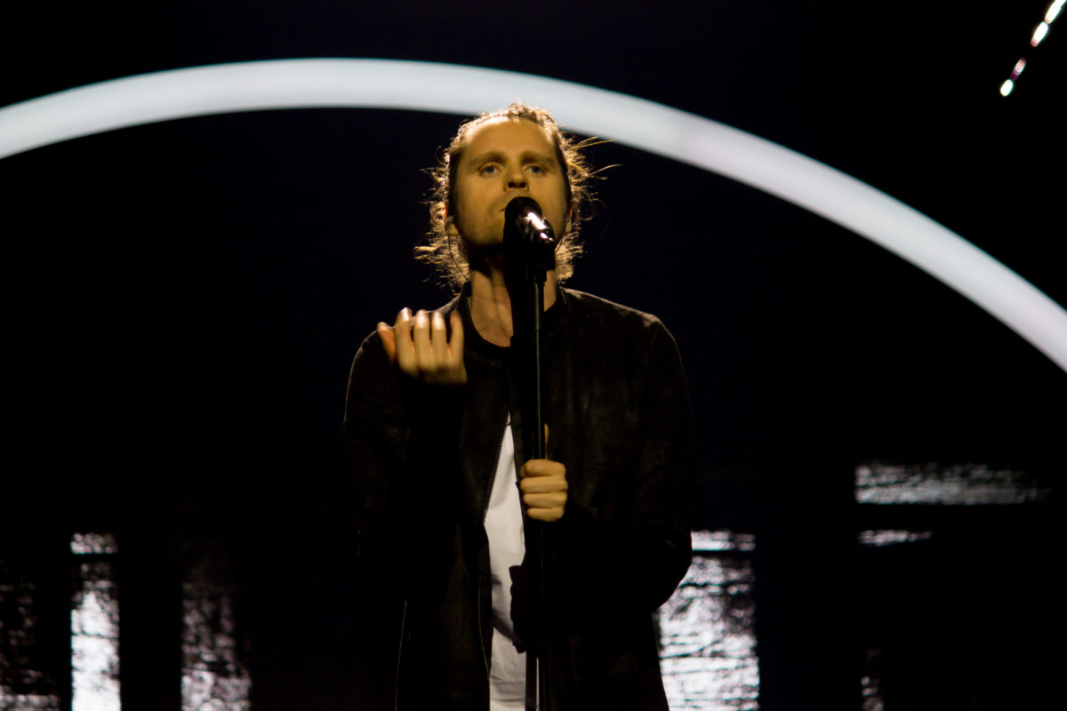 Thomas Ring at the Dansk Melodi Grand Prix 2017 - EuroVisionary ...